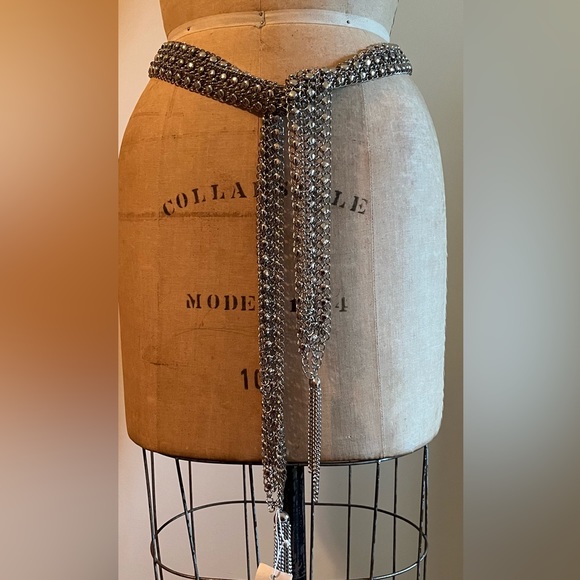 Accessories | Metal Mesh Tie Sash | Poshmark